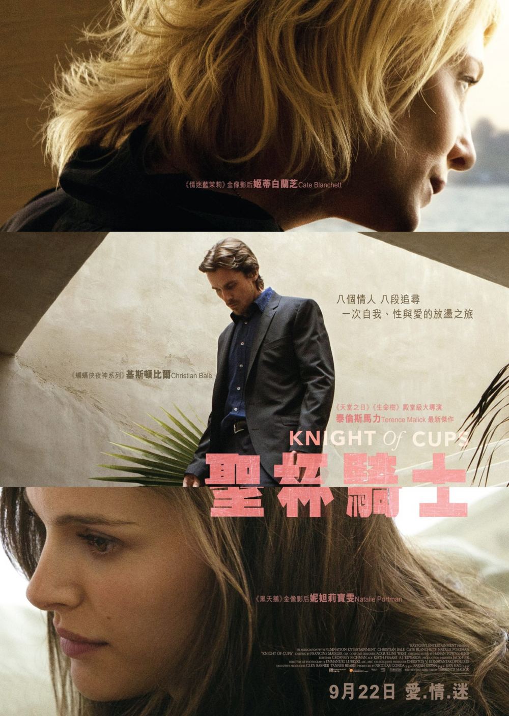 US Poster | Knight Of Cups | 2015 Movies | Tube